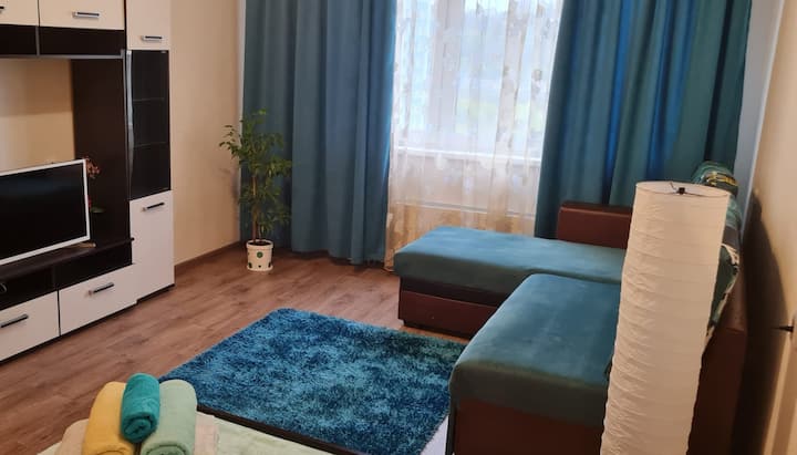 Прекрасная квартира с видом на реку в новом доме - Nizhny Novgorod