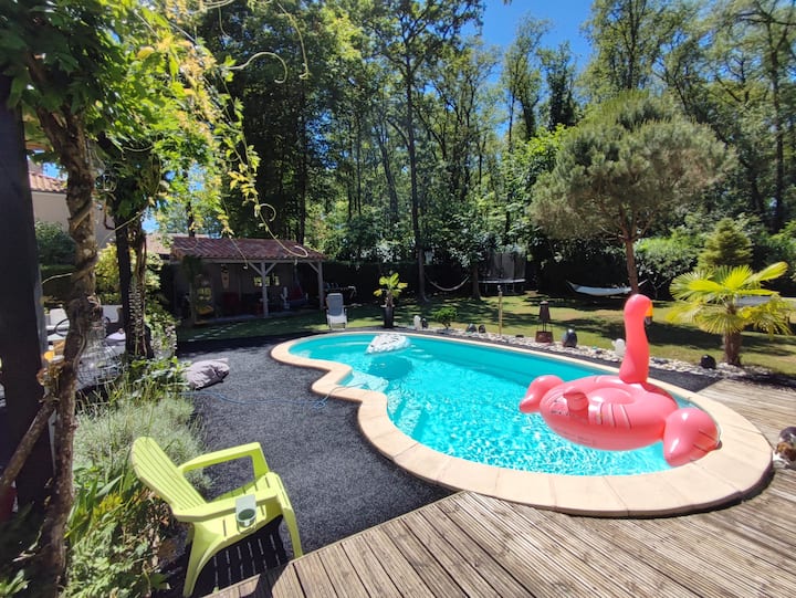 Villa Dans Les Bois Avec Piscine - Poitiers