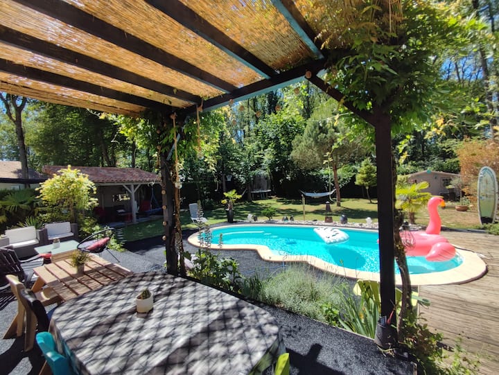 Villa Dans Les Bois Avec Piscine - Poitiers