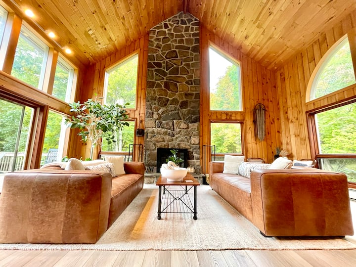 Private 5 Acre Windham Mountain Ski Retreat - Windham, NY