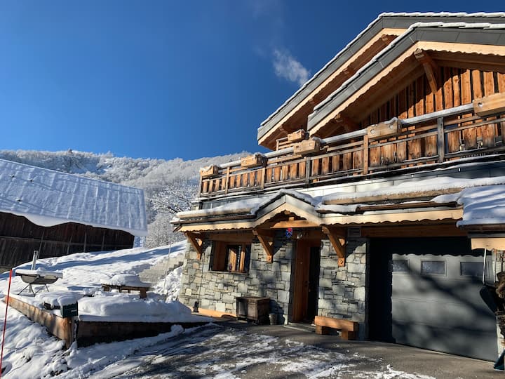 Appartement Dans Chalet Merens - Les Avanchers-Valmorel