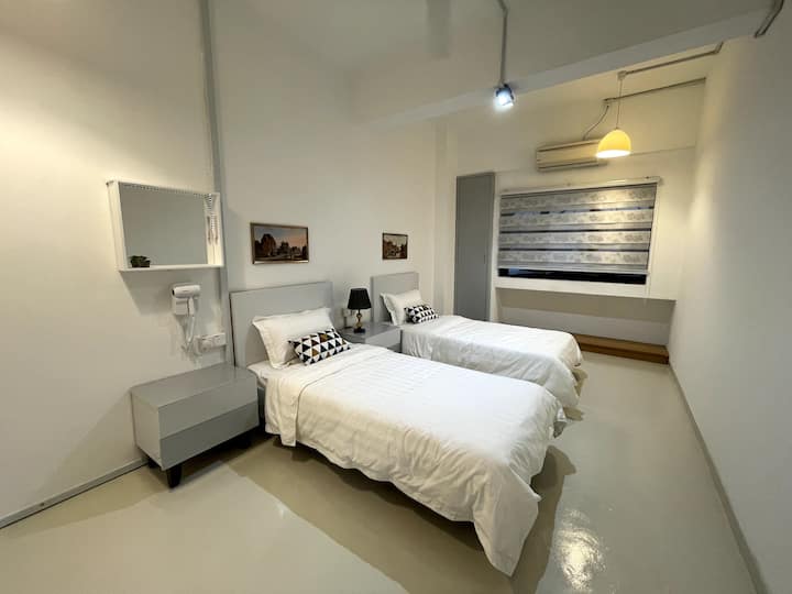 Amy's Guesthouse: Twin Room 2-1 @ Ipoh Town - 에포
