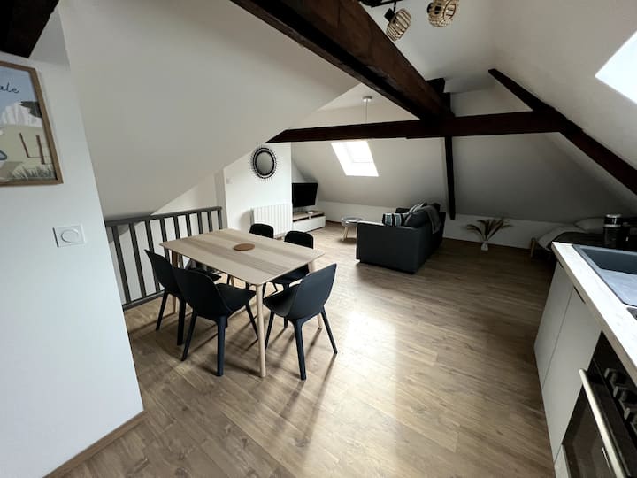 Sous Les Toits - Appart 5p, Centre-ville - Boulogne-sur-Mer