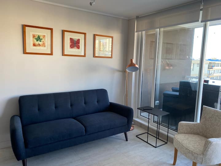 Lindo Depto A Pasos Playa, Excelentes Dependencias - Valparaíso