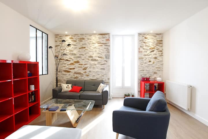 Chambre Avec Sdb Privative Proche Gare Accès Nord - Nantes