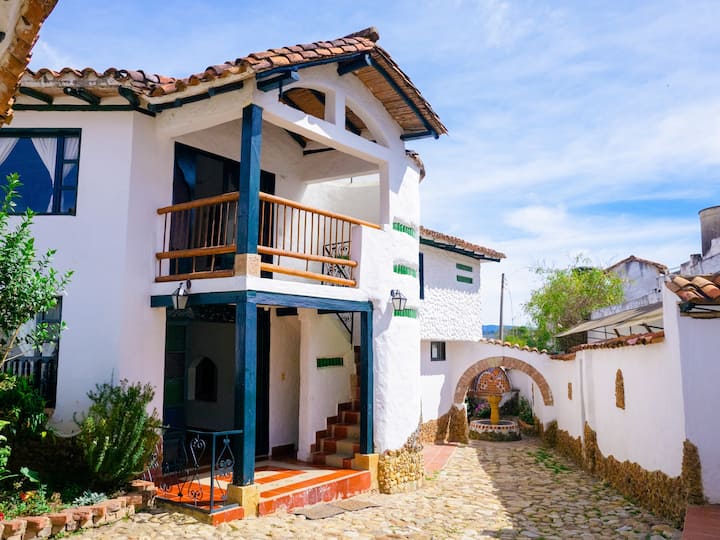 Encantador Apto Piso No 1 - Entrada Villa De Leyva - Villa de Leyva