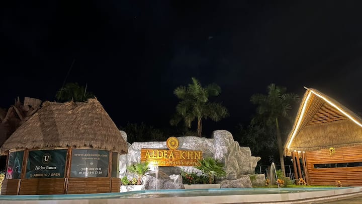 Casa Bonita Y Cómoda En Un Eco Hábitat. - Puerto Morelos