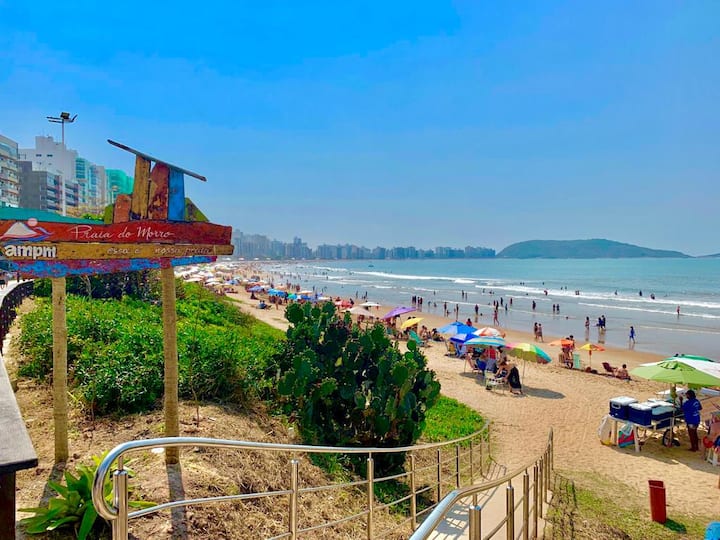 Praia Do Morro - Apto Aconchegante A 50m Da Praia - Guarapari