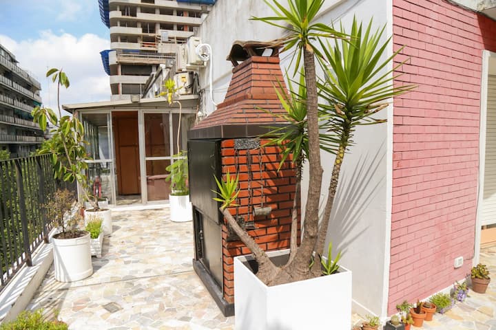 Amplio Departamento En Palermo, Terraza Y Parrilla - Recoleta