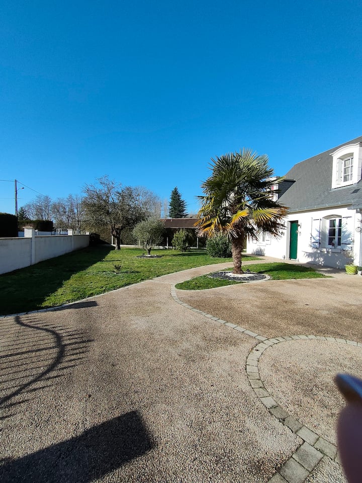 Les Palmiers, Maison Chaleureuse - Bléré