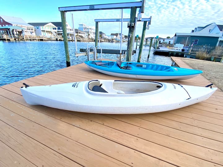 The Krusty Krab - Waterfront; Golf Cart; Hot Tub; - Surf City