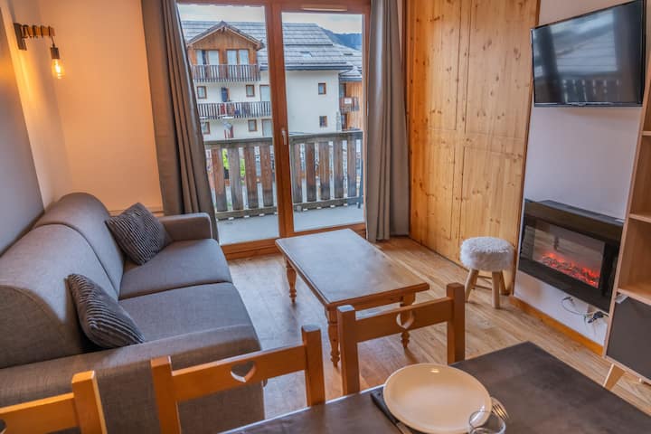 T2/3 - 6 Personnes- Wi-fi/piscine - Les Orres 1800 - Les Orres