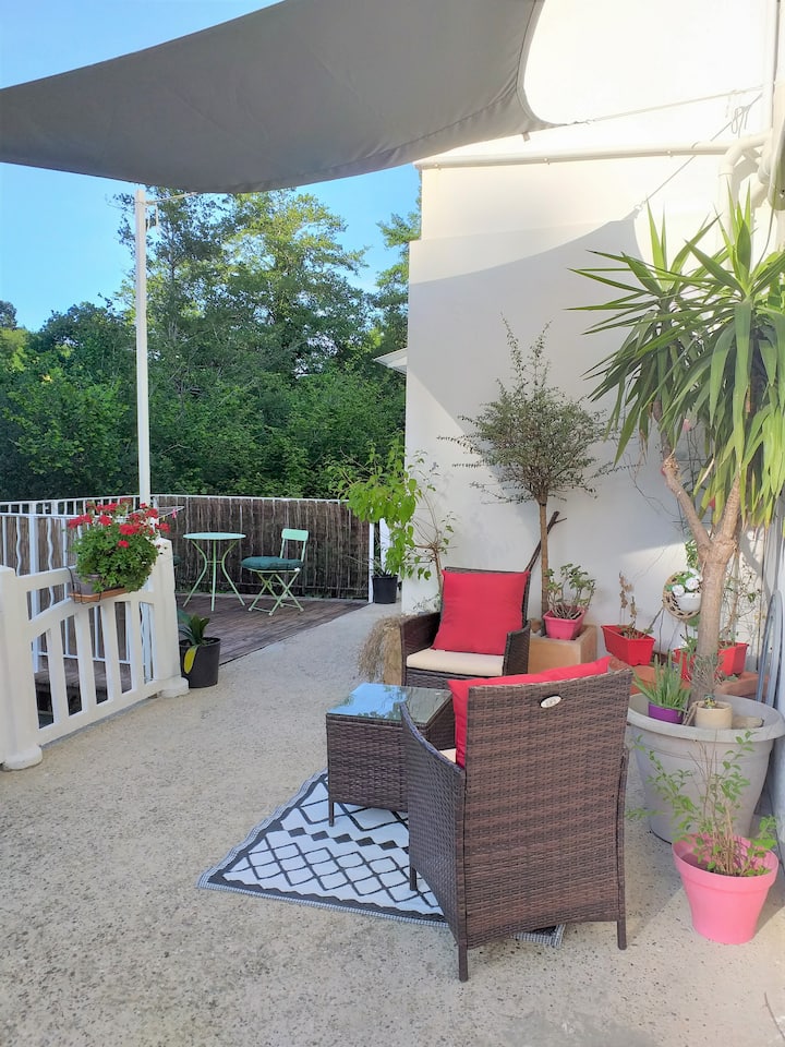 Meublé Gîte Ur-hegian Rez De Jardin Proche Cambo - País Vasco francés