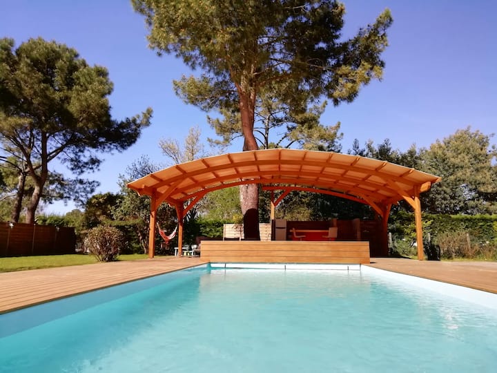 Villa Avec Piscine Chauffée - La Teste-de-Buch
