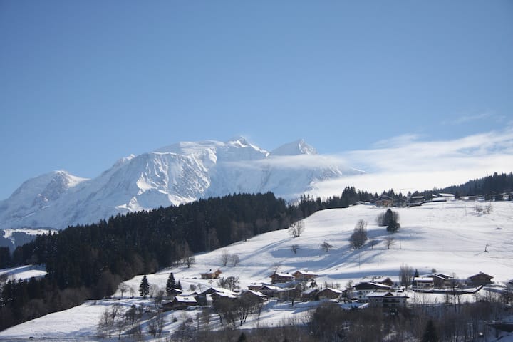 Appartement Avec Terrasse - Vue Mont-blanc - Combloux