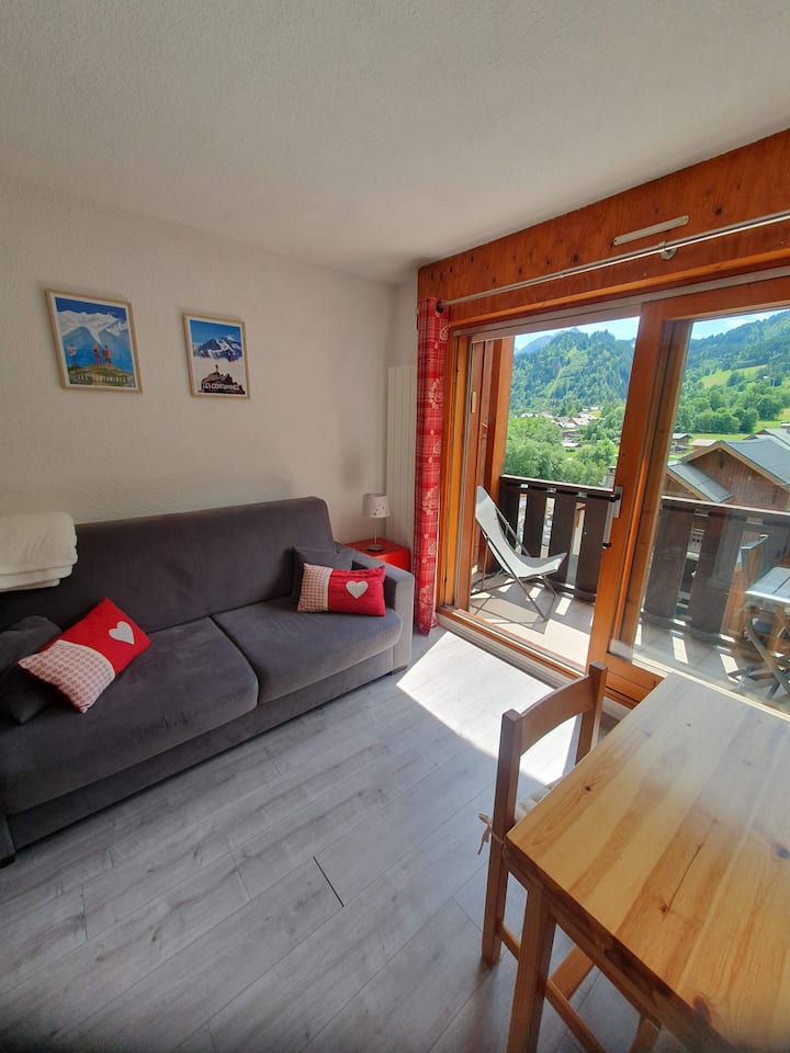 Studio Cabine Au Centre-ville - Les Contamines-Montjoie