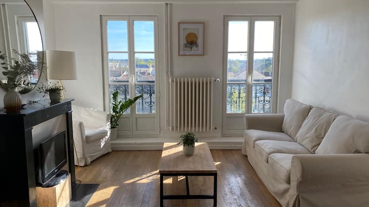 Le Perchoir De Fleury - Insead à 5 Min à Pied - Fontainebleau