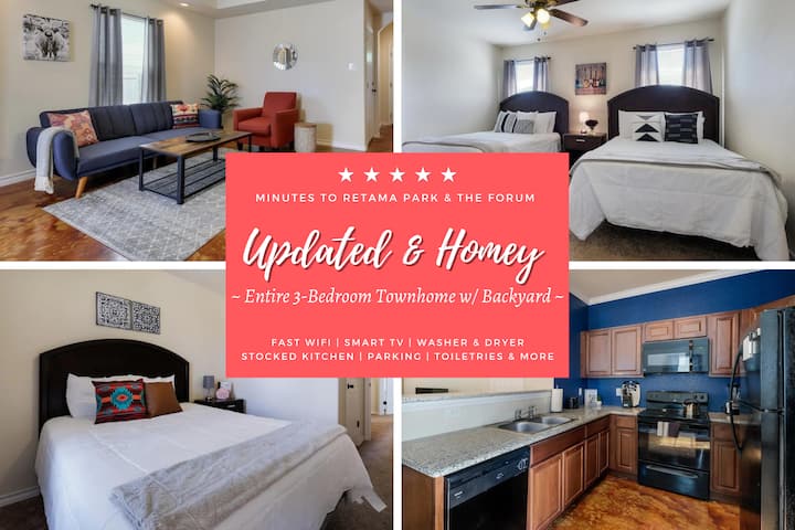 Driveway Parking | Private Backyard | Washer/dryer - Texas