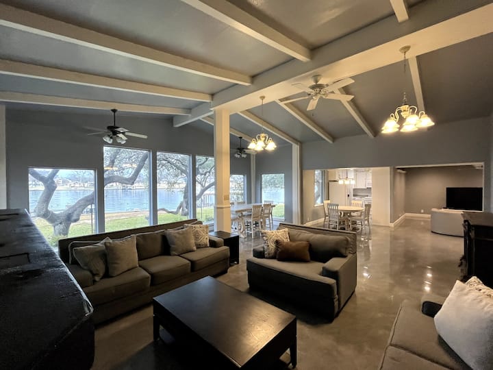 Lakefront Home + 2 Story Dock (4bed/3bath) - Kingsland, TX