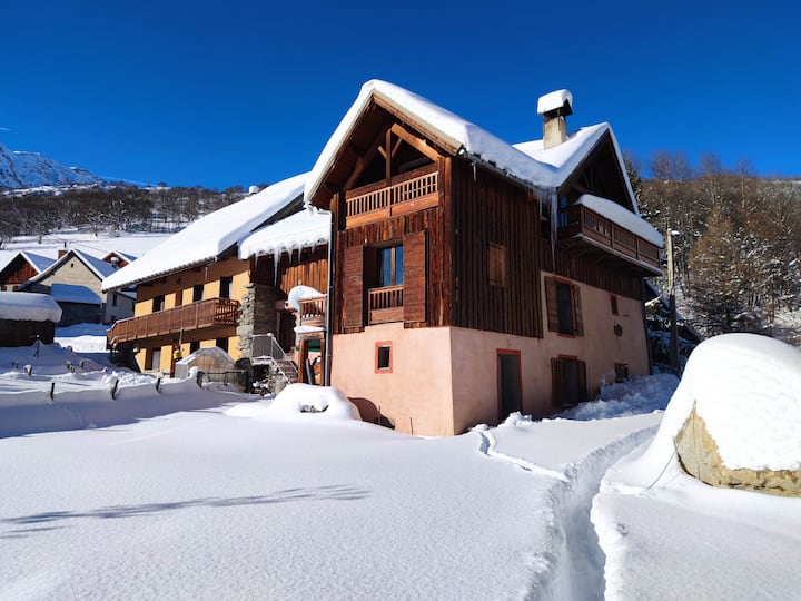 Grand Chalet Chaleureux à Valloire - Valmeinier