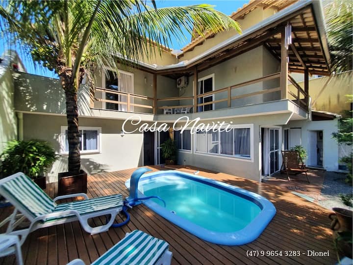 Casa Naviti R. Bem Te Vi 233 Bombinhas Com Piscina - Bombinhas