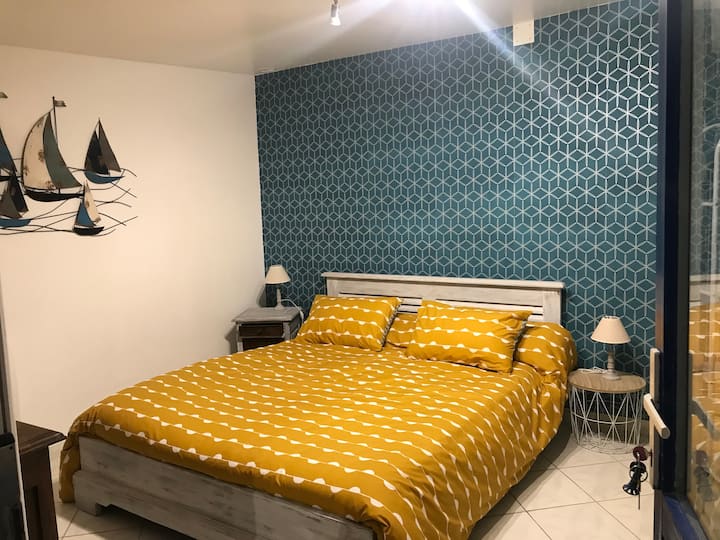 Maison De Pêcheur Relookée 6 Personnes - Plage de Saint-Quentin-en-Tourmont