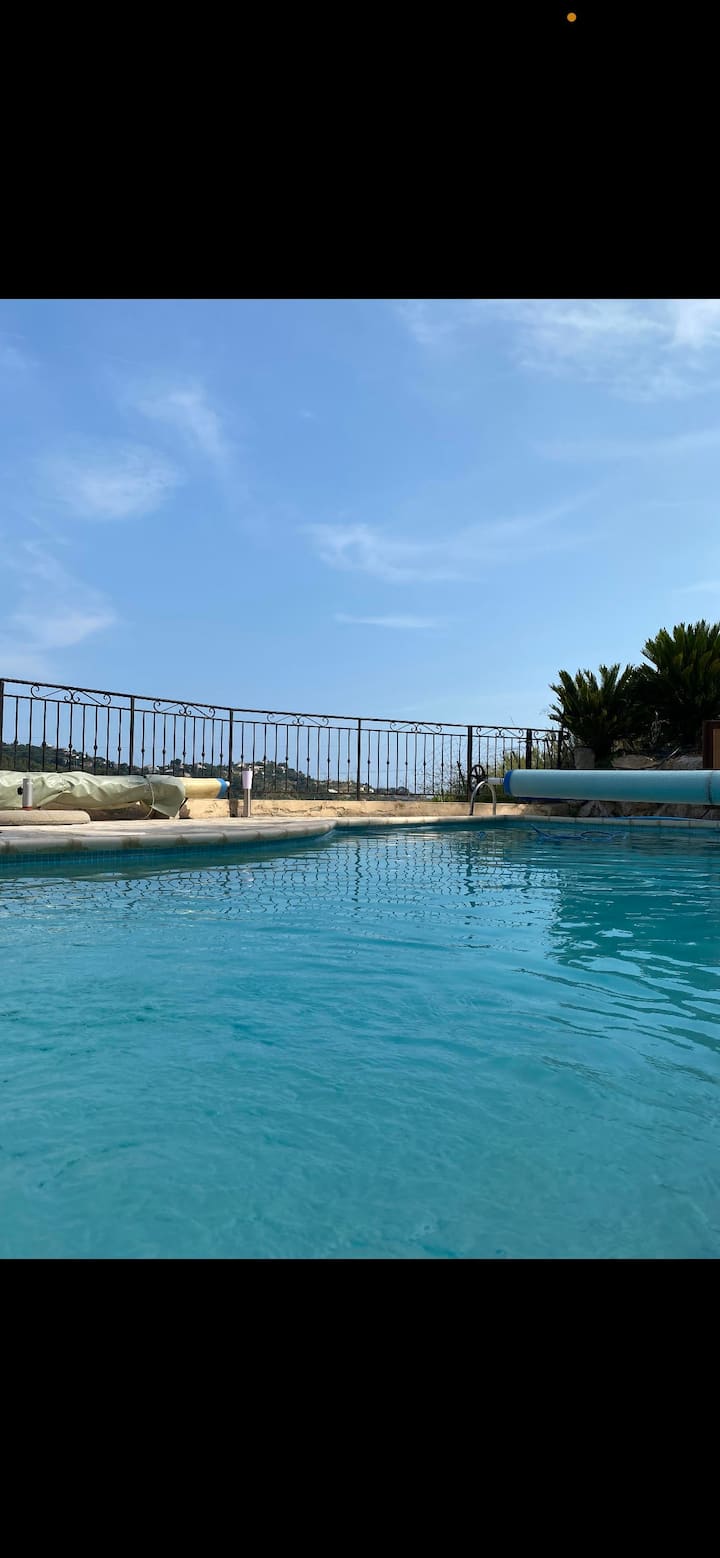 Magnifique Villa Avec Piscine Au Calme Absolu - 니스