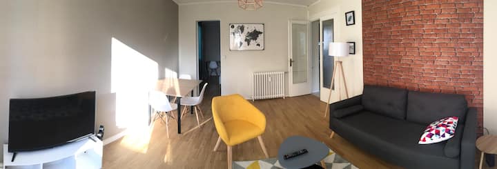 Appartement T4 Lumineux-quartier Lafayette (Gare) - Angers