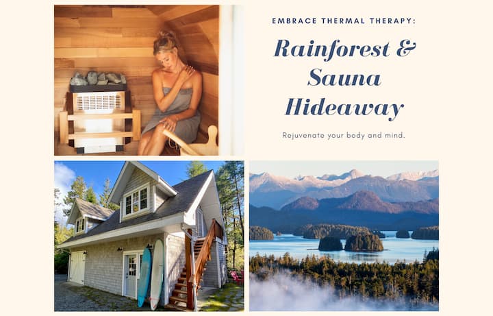 Rainforest Hideaway: Sauna, Hot Tub +Private Suite - Ucluelet