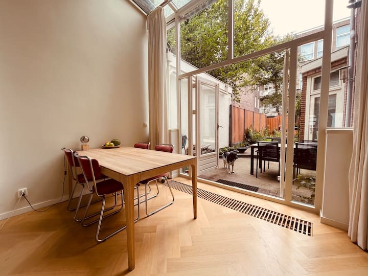 Stylish House W Garden Steps Away From Vondelpark - Amsterdam