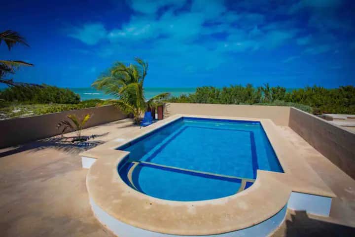 Beautiful Beach House In Telchac Puerto - Telchac Puerto