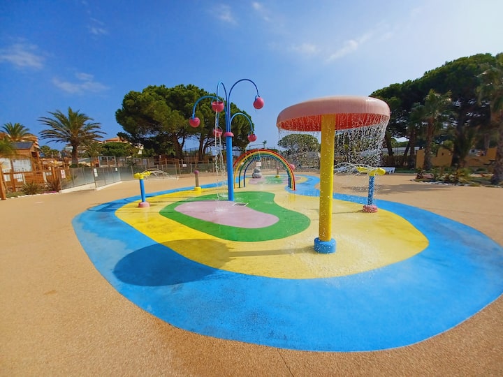 Mobilhome Neuf 8p à Canet Roussillon 4* Mar Estang - Canet-en-Roussillon