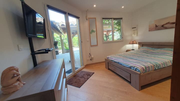 Chambre D'hôtes +Petit Dej. Jacuzzi - Cuisine éTé - Santa Giulia
