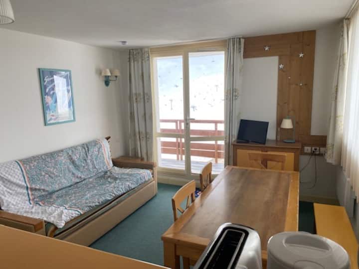 45 M2 Pied Des Pistes, 6p, 2 Chbres Balcon Parking - La Mongie