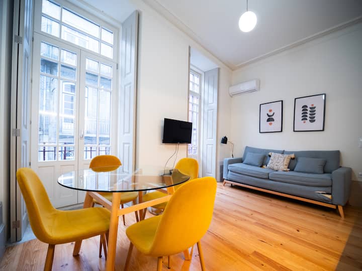 Luxury Trindade - 1 Bedroom Balcony - Porto