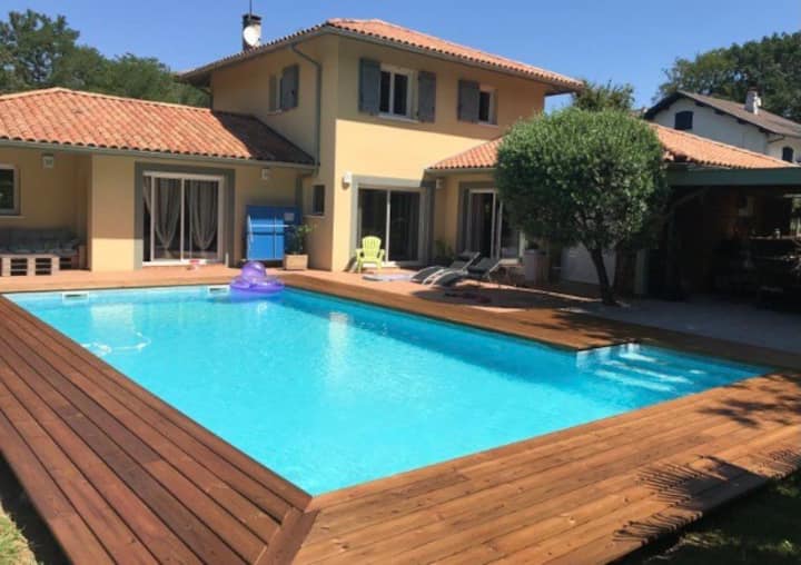 Maison Côte Basque Côte Sud Landes Avec Piscine - Bayonne