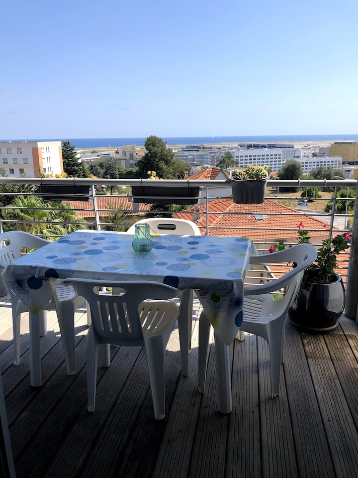 Nice 
Appartement 3 Pièces
Vue Mer - Nizza