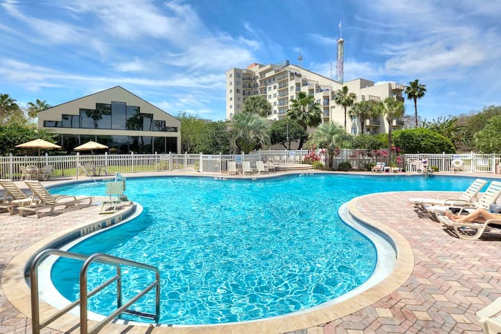 2 Br/2 Bath Condo-universal Area-3 Pools/balcony - Orlando