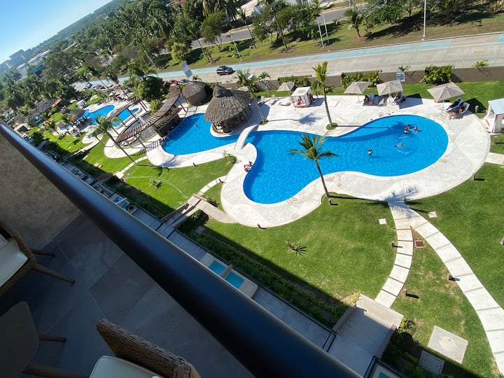 Acogedor Departamento 3 Recámaras Con Alberca - Acapulco