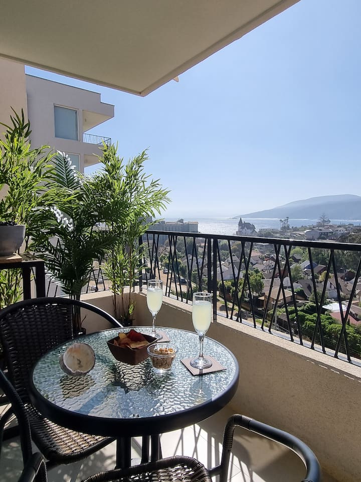 Exclusivo Y Cómodo Depto Con Vista Al Mar - Zapallar