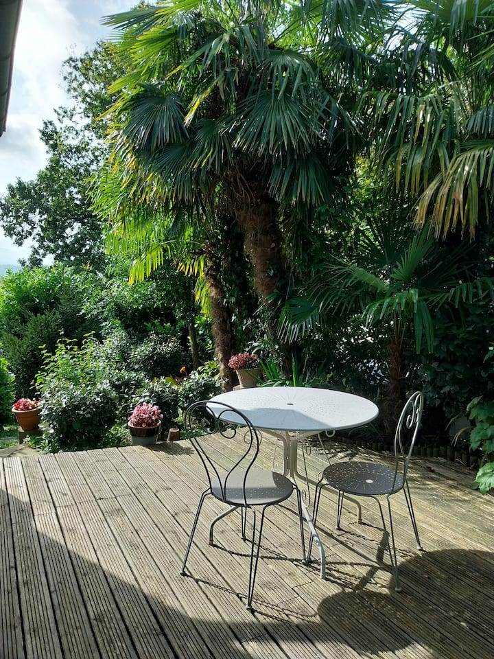 Gite Eguzkilore, Studio De Charme Face Montagnes - Espelette