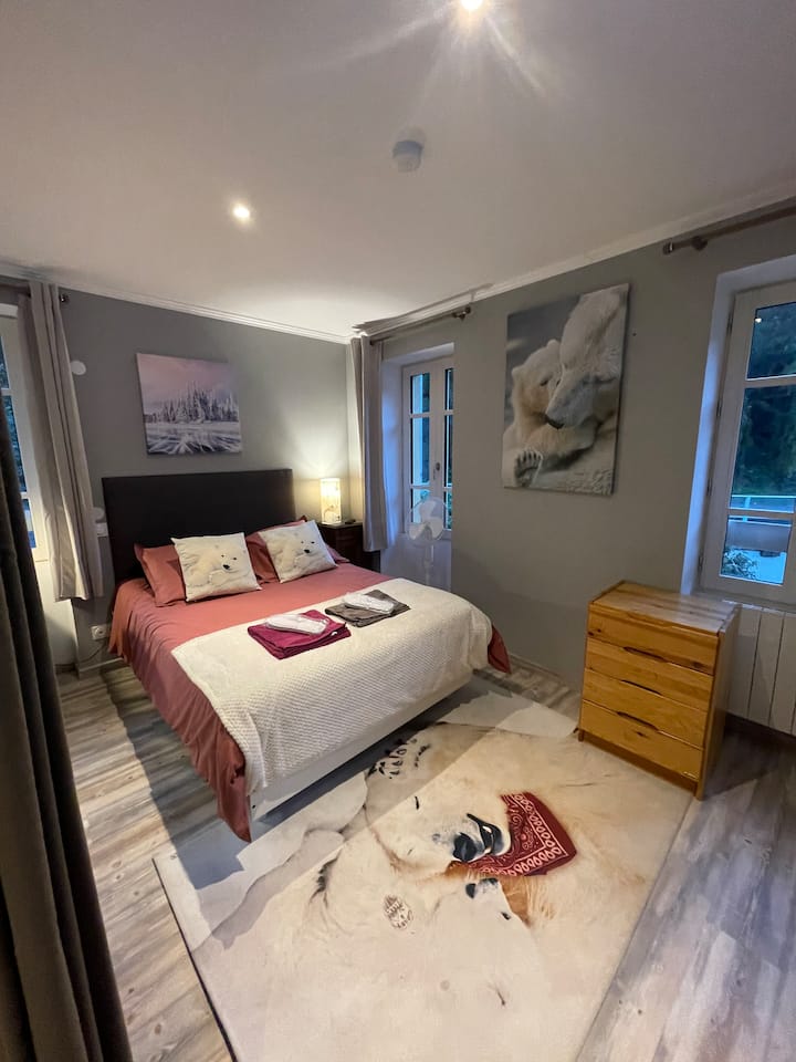 La Montagnette L Oursson Chambre Maison En Travaux - Moutiers