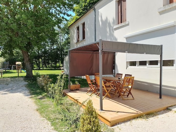 Gîte 5 Pers Avec Terrasse Privative Et Parc Arboré - Chaumont-sur-Loire