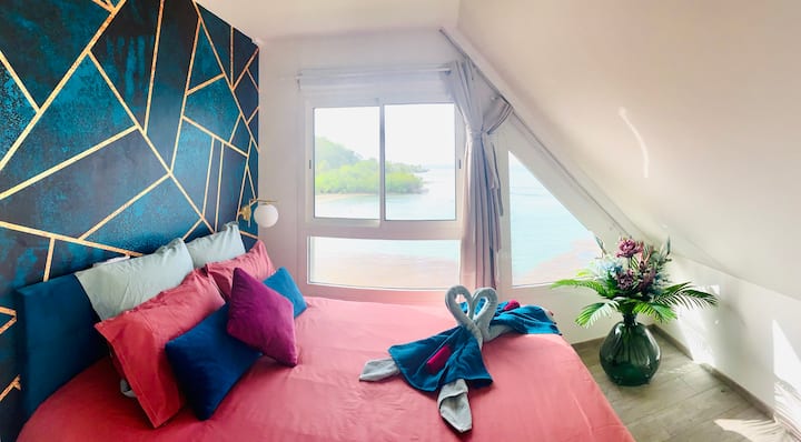 Très Bel Appartement Vu Mer Résidence Avec Piscine - Guadalupe