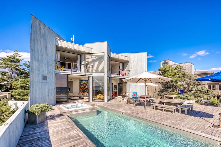 The Superman House - Oceanfront Fire Island Pines - Fire Island, NY