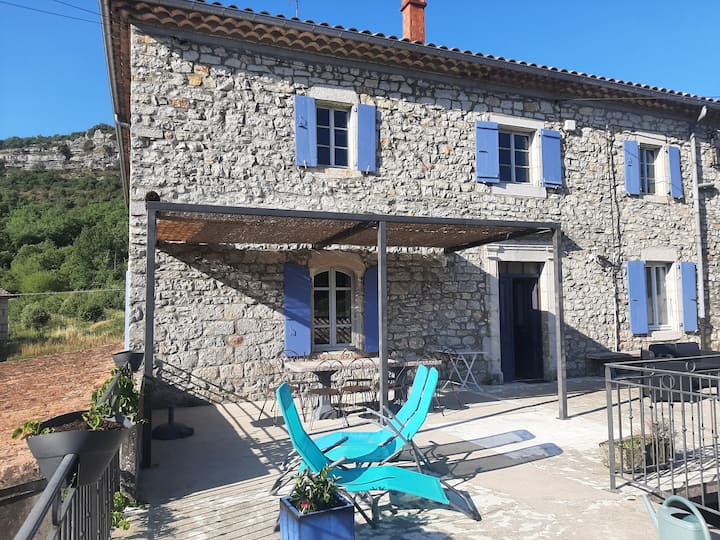 Maison En Pierre Dans Le Sud De L'ardèche - Saint-Alban-Auriolles