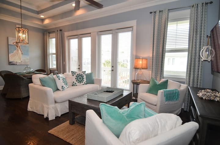 Summer On 30a | Sleeps 6 + Bikes + Beach Days - Watersound, FL