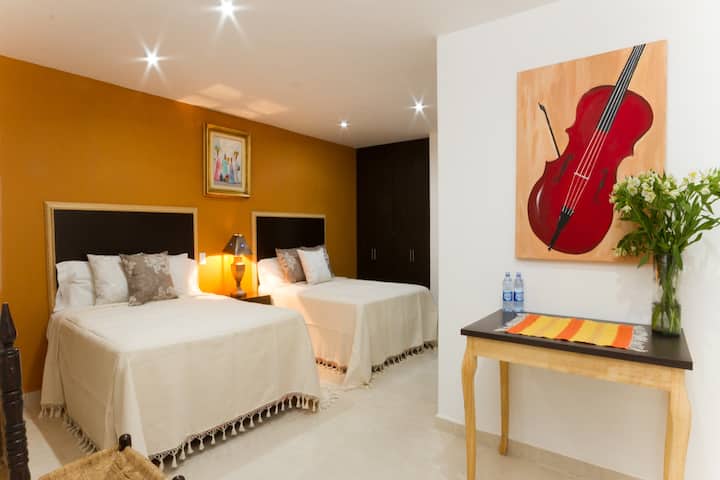 Céntrica Habitación 4a, Limpio,3cuadras,sunrise 6 - San Miguel de Allende