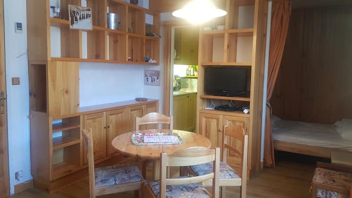 Cimotel 307, T2 Cm, 4pers,  P. Pistes, Nord - Le Monêtier-les-Bains