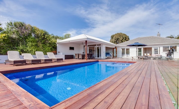 Beach Cottage With Pool, Walk To Sorrento Main St - Sorrento